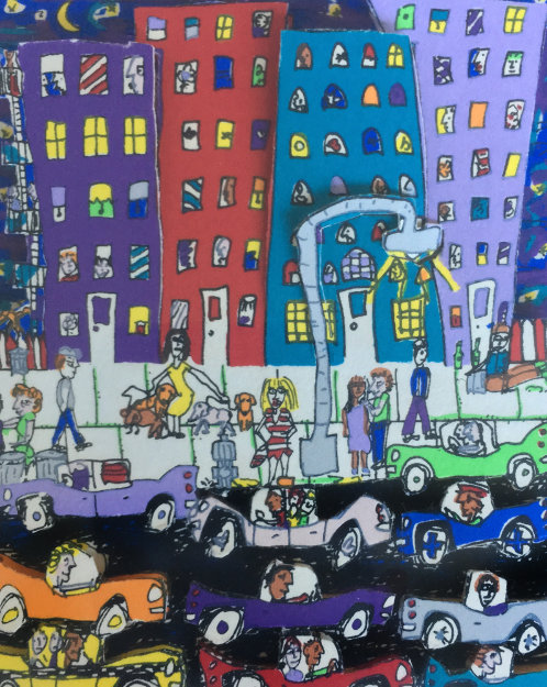 James Rizzi Original Paintings, Watercolors, Drawings And Works On ...