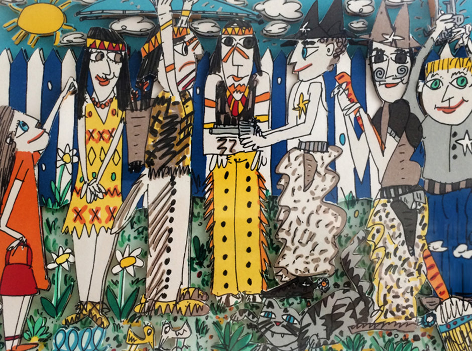 James Rizzi American Contemporary Artist Prints And Paintings For Sale ...