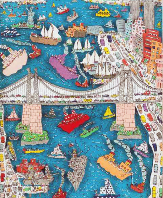 James Rizzi American Contemporary Artist Prints And Paintings For Sale ...