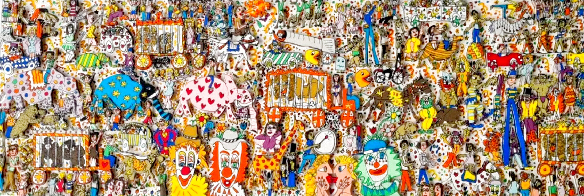 When the Circus Comes to Town 1988 Limited Edition 3-D Lithograph by ...