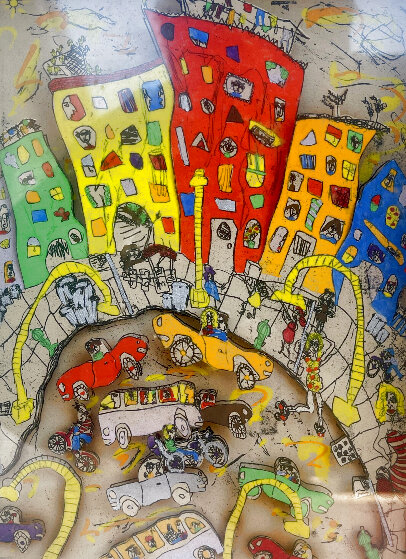 Dead End Circle in the City 3D 1979 Limited Edition Serigraph by James ...