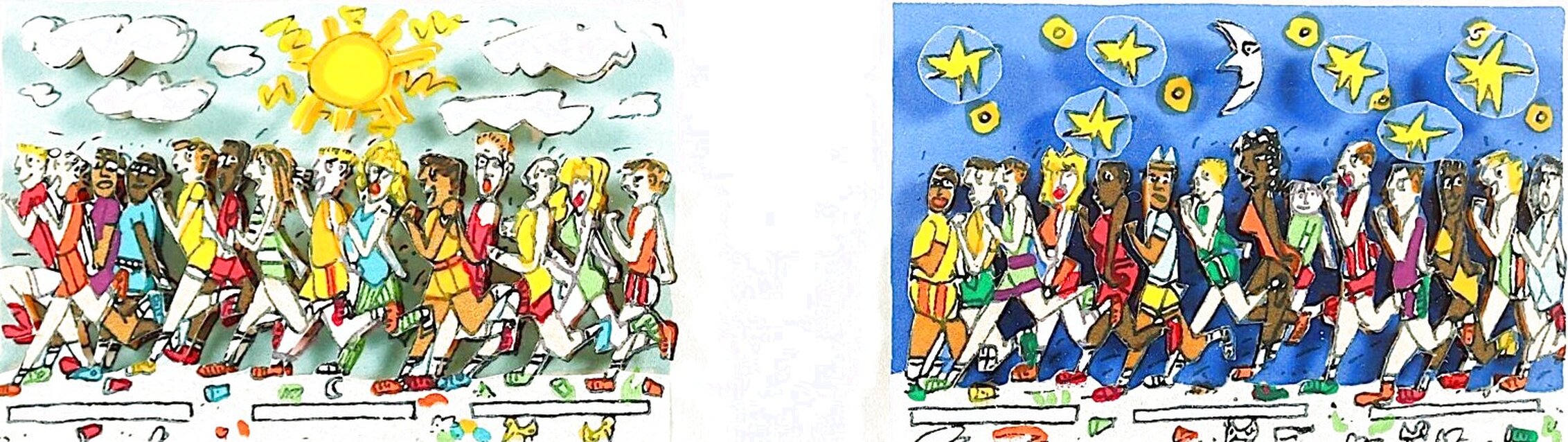 Last One in is a Rotten Egg 3-D 1990 Limited Edition Silkscreen by ...