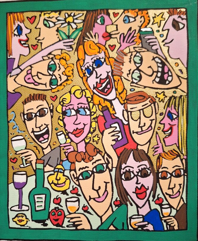 James Rizzi Paintings For Sale, Wanted