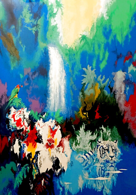 Rain Forest Framed Limited Edition Serigraph 38x25 by Robert Katona ...