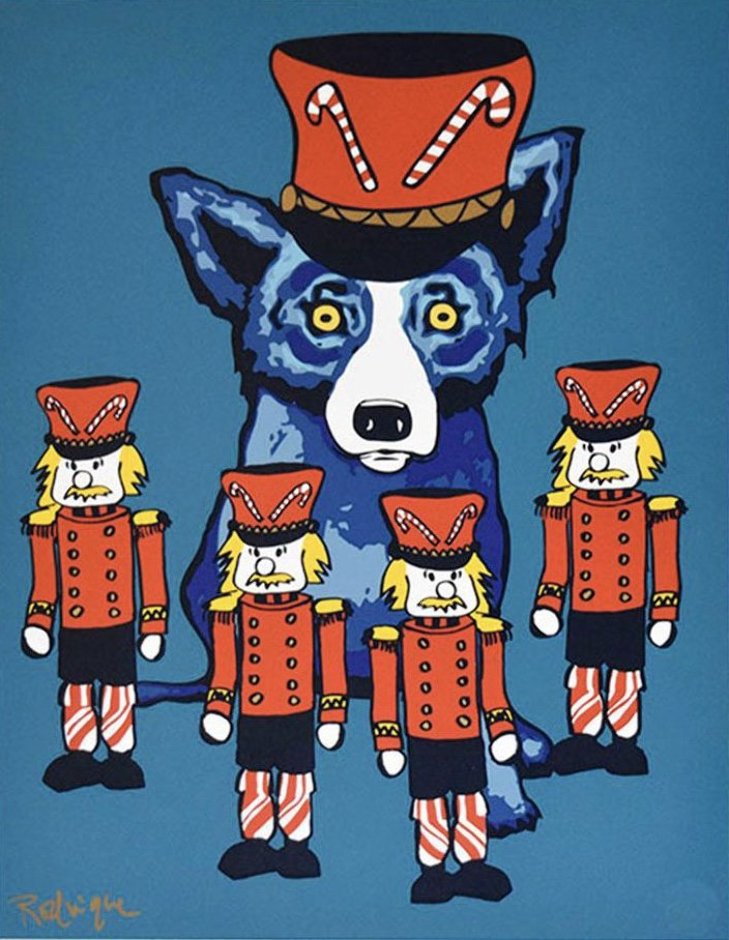 Blue Dog George Rodrigue American Cajun Artist Paintings/prints For ...
