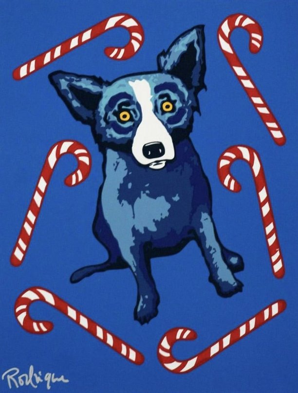 Blue Dog George Rodrigue Art For Sale, Wanted