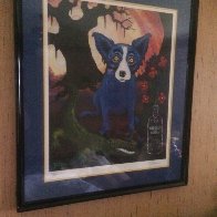 Blue Dog George Rodrigue, Absolute Vodka, 1991 by Blue Dog George Rodrigue