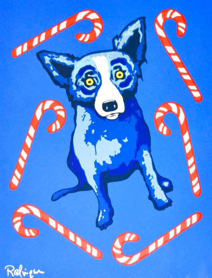 Blue Dog George Rodrigue American Cajun Artist Paintings/prints For ...