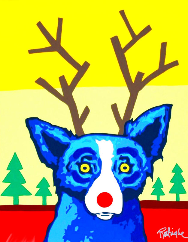 Blue Dog George Rodrigue Art For Sale, Wanted