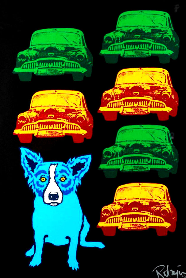 Blue Dog George Rodrigue American Cajun Artist Paintings/prints For ...