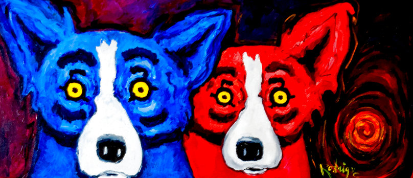 Blue Dog George Rodrigue Art For Sale, Wanted