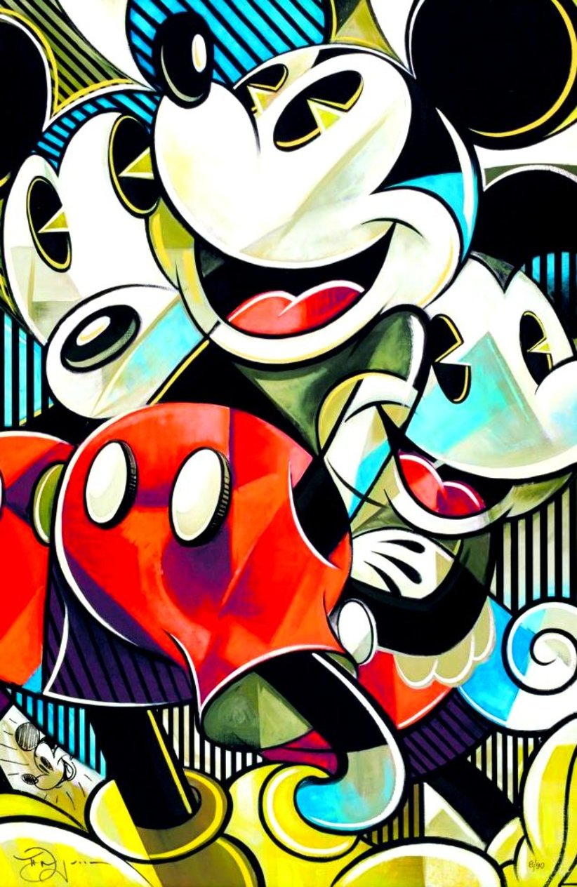 Mouse Full of Joy, Animation, mickey mouses, disney by Tim Rogerson ...