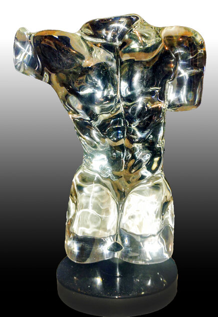 Cobra with Diamond Calcedonia Glass Sculpture by Dino Rosin - For Sale ...