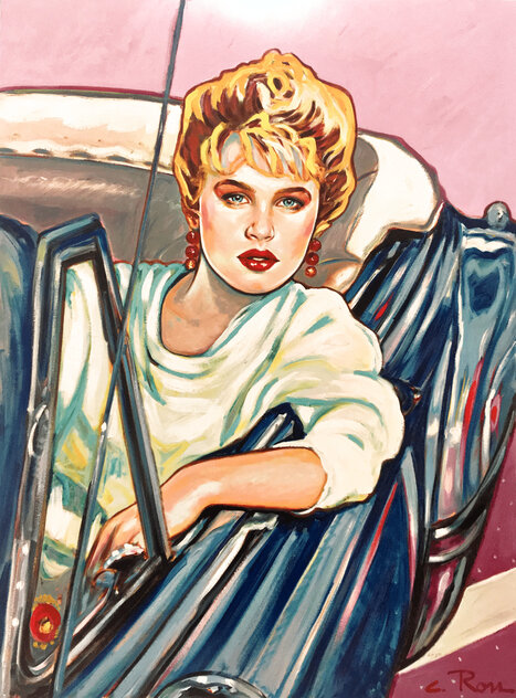 56 Ford 1990 Framed Limited Edition Serigraph by Colleen Ross - For ...