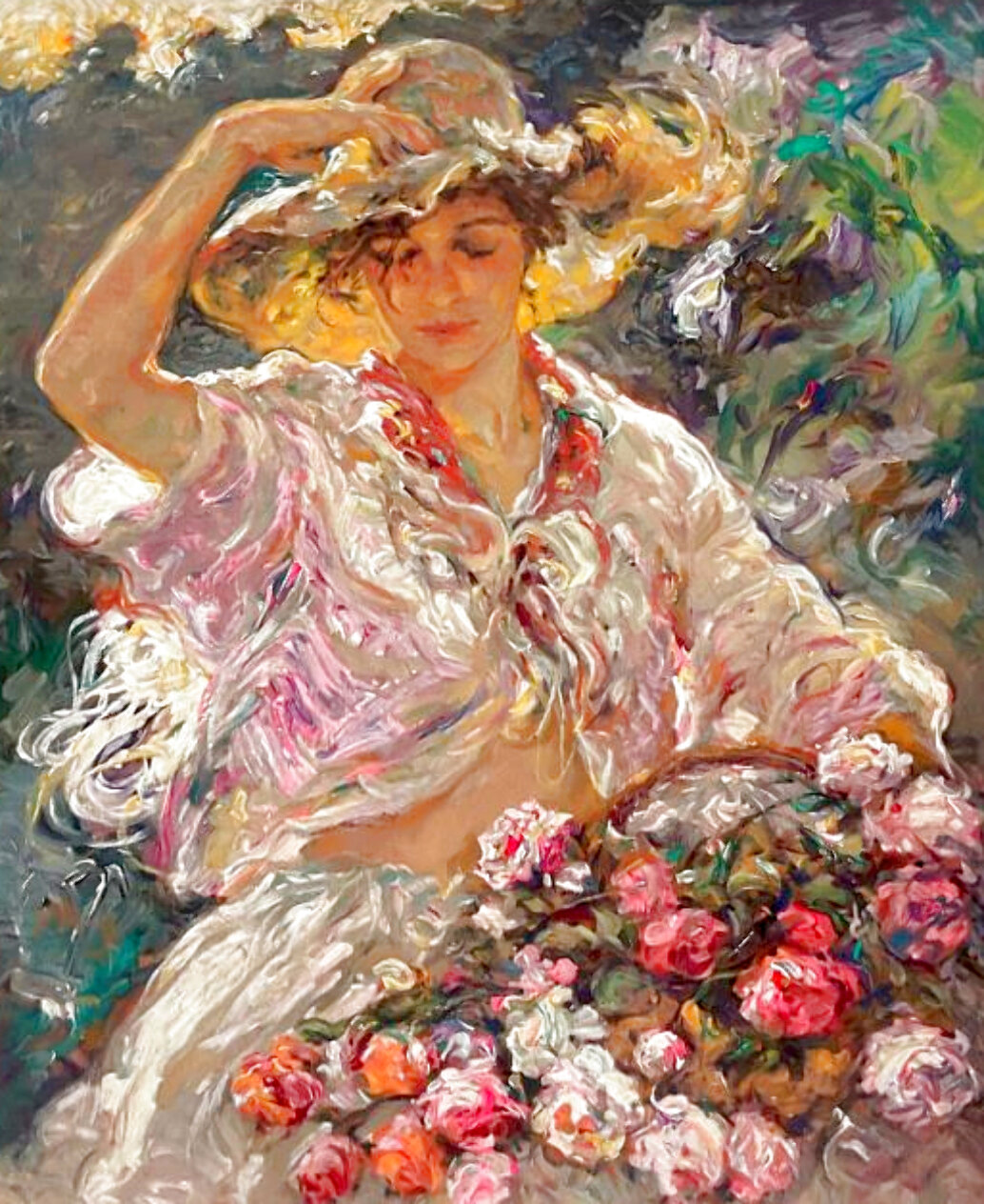 Sol De La Isla AP Limited Edition Serigraph on Panel by Royo - For Sale ...