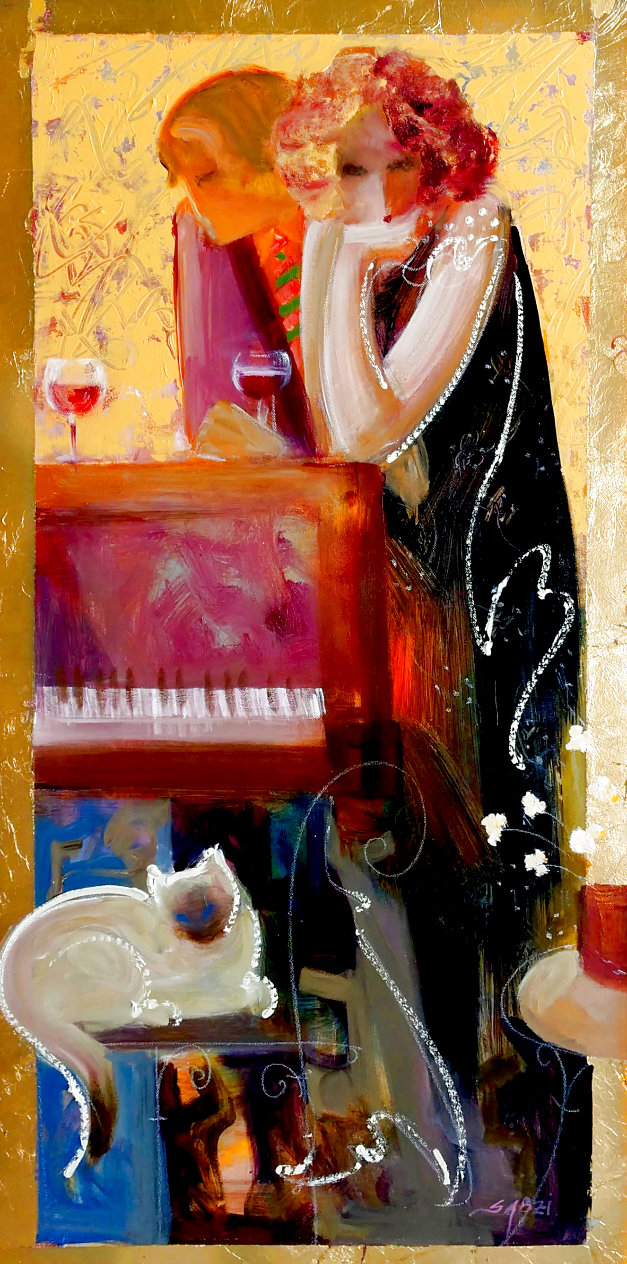 Untitled Portrait 2004 Oil on Canvas by Sabzi - For Sale on Art Brokerage