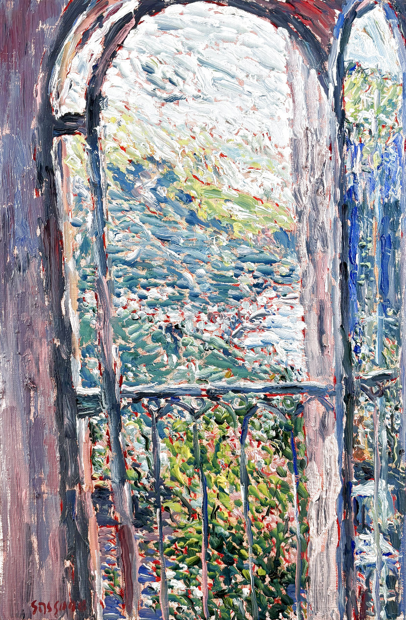 Costiera Amalfitana XVII 1998 Oil on Canvas by Marco Sassone - For Sale ...