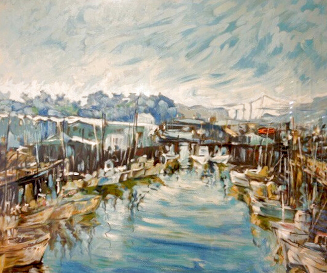 Fishermans Wharf 1973 Limited Edition Serigraph by Marco Sassone - For ...