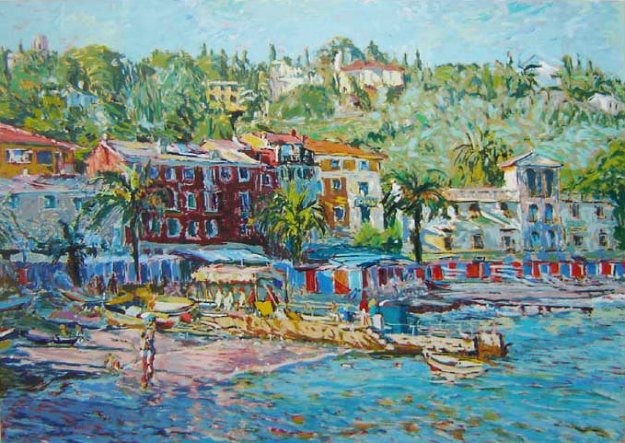 Portofino Reflections AP 1986 by Marco Sassone