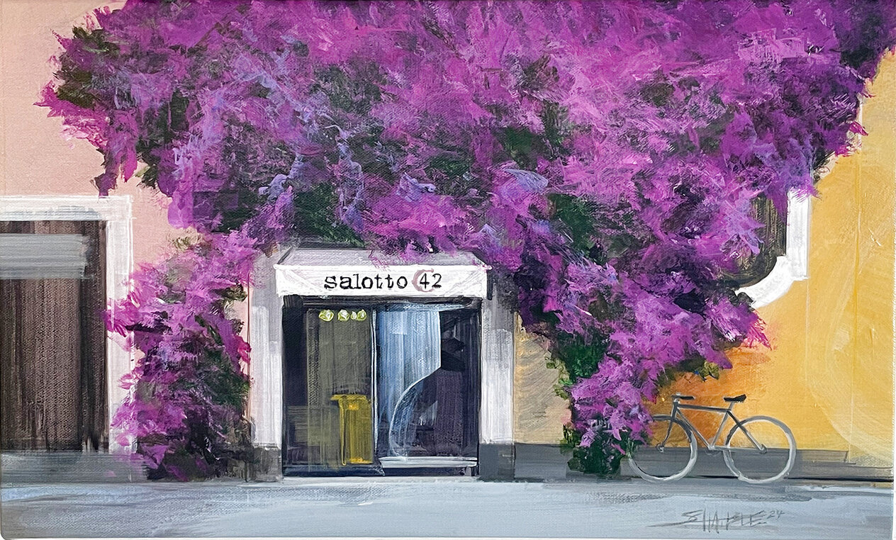 Salotto 42 2025 Acrylic on Canvas 12x20 by Tim Schaible - For Sale on ...