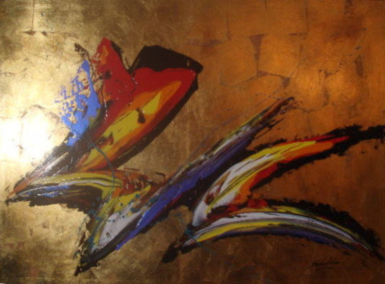 Untitled Painting 46x64 Huge by Roy Schallenberg