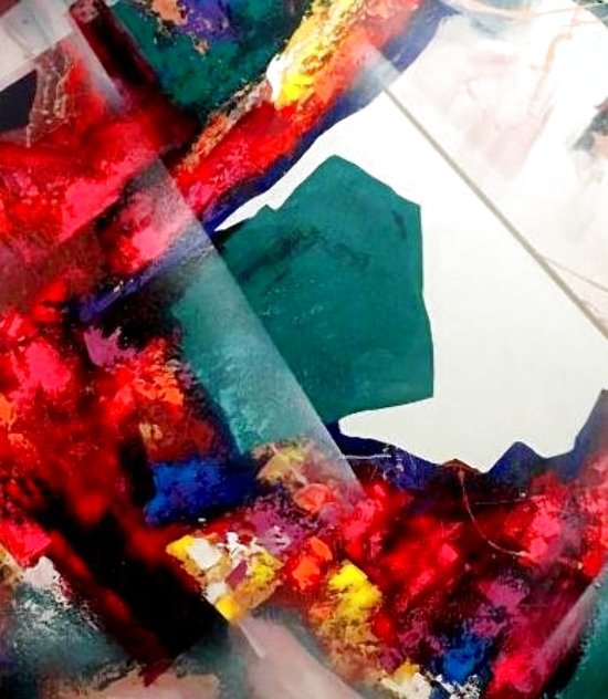 Abstract 1980 48x70 Huge - Mural Size by Roy Schallenberg