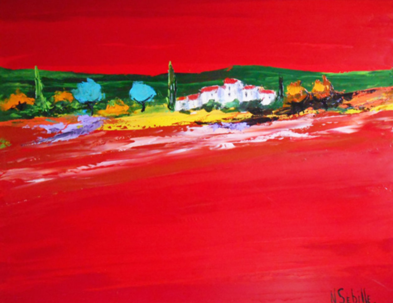 Untitled (Fauve) 2003 37x44 Huge by Nicole Sebille