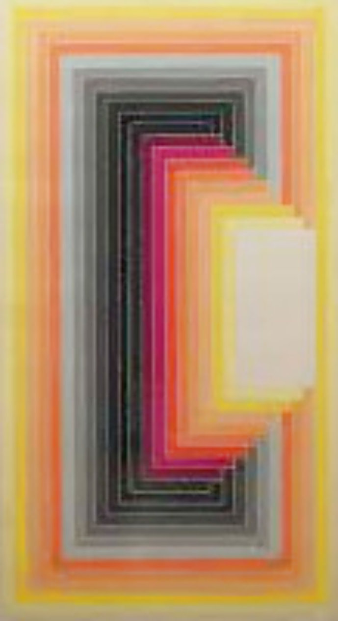 Protrusion Illusion 1975 Limited Edition Serigraph by Arthur Secunda ...