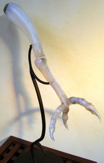 Osprey Talon Glass Sculpture 2011 Unique 21 in by Ron Seivertson - For ...