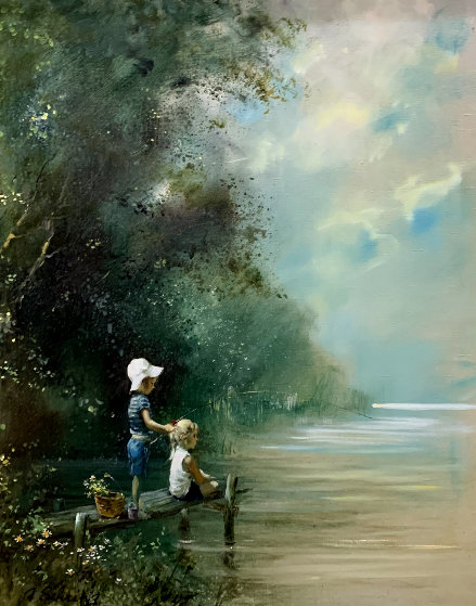 Sea Dreams 1980 41x34 by Adolf Sehring