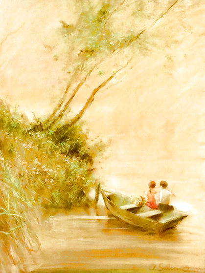 Sea Dreams 1980 41x34 by Adolf Sehring