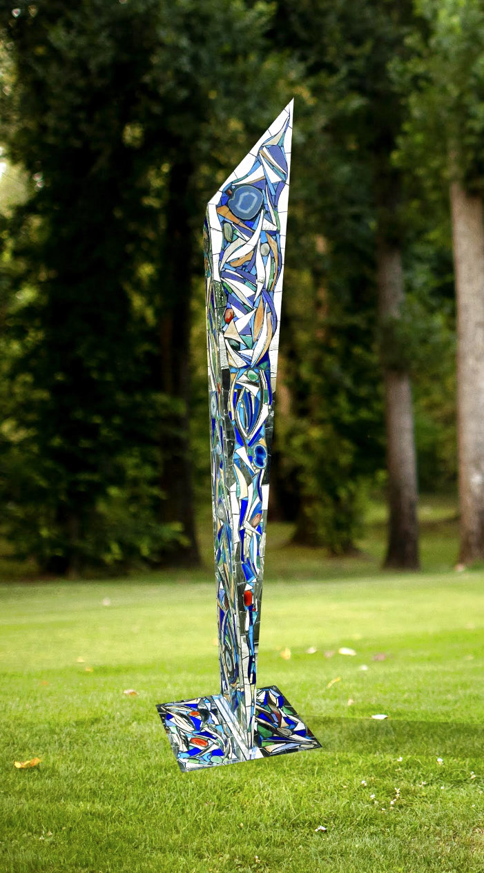 Exalted Flight 2023 Unique Mixed Media Sculpture by Charles Sherman ...
