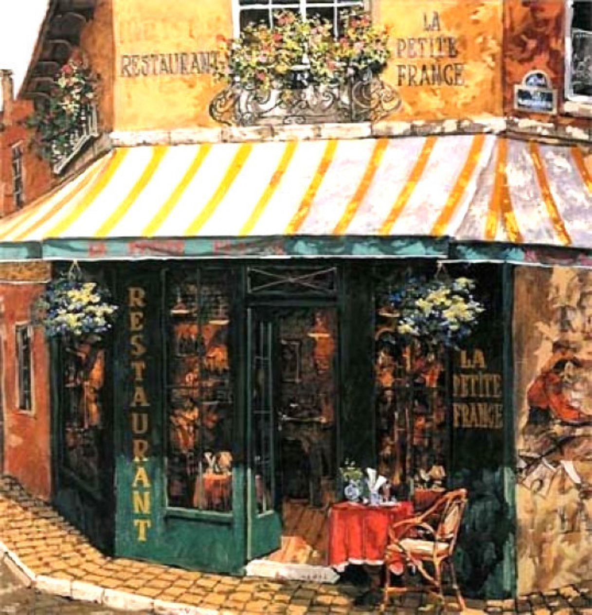 Disappearing Shadows PP Serigraph on Black Paper 36x35 by Viktor ...