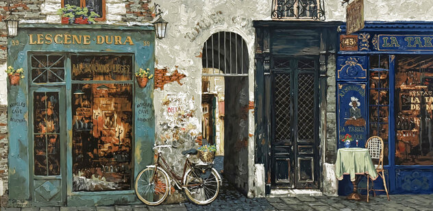 L'Orchidee 1999 Framed Limited Edition Embellished Serigraph on Canvas ...