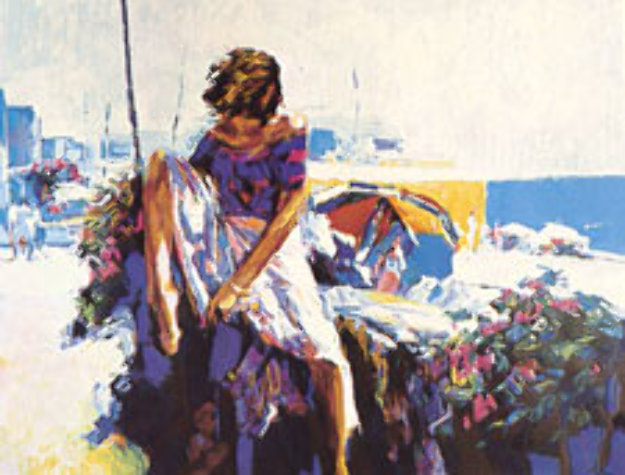 Blue Marina 1986 by Nicola Simbari