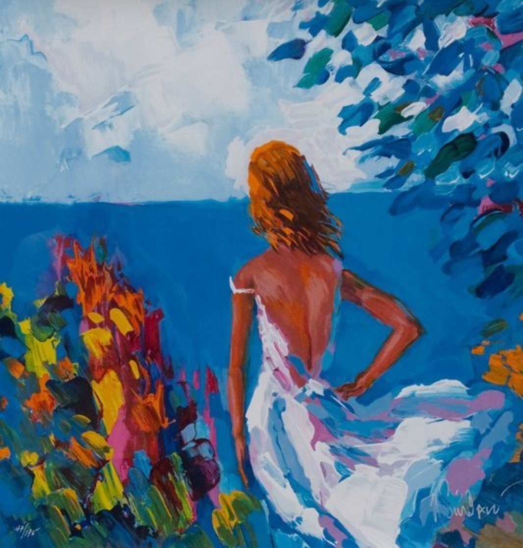 Afternoon in Capri 2001 Impressionism by Nicola Simbari