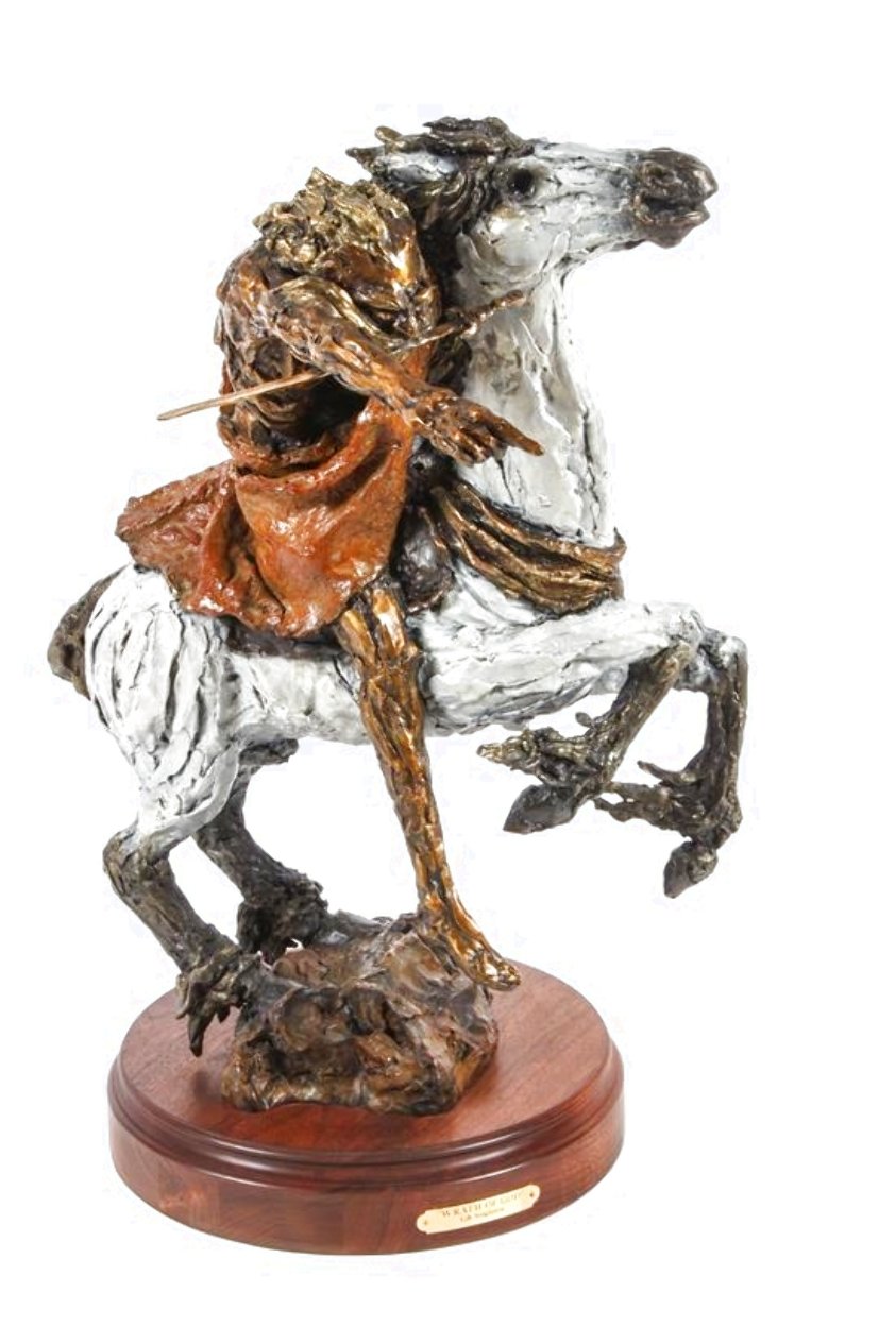 Wrath of God: Behold a Pale Horse 2011 Limited Edition Bronze Sculpture ...