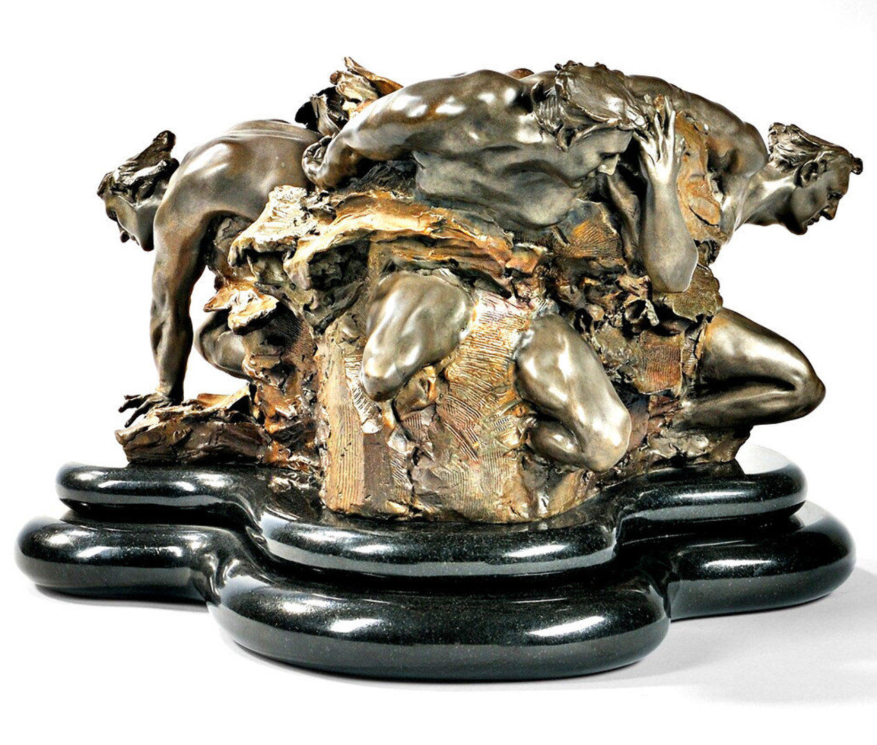 Cataclasis Bronze Sculpture 1990 22 in by M. L. Snowden - For Sale on ...