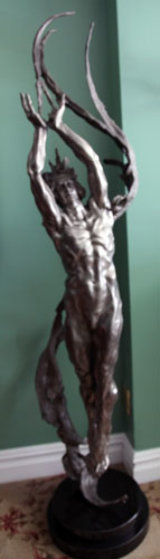 Snowden original sculpture, helix, bronzes by M. L. Snowden