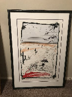Bats Over Barstow B.A.T. 1993 by Ralph Steadman - For Sale on Art Brokerage