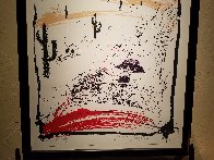 Bats Over Barstow 1994 by Ralph Steadman - For Sale on Art Brokerage