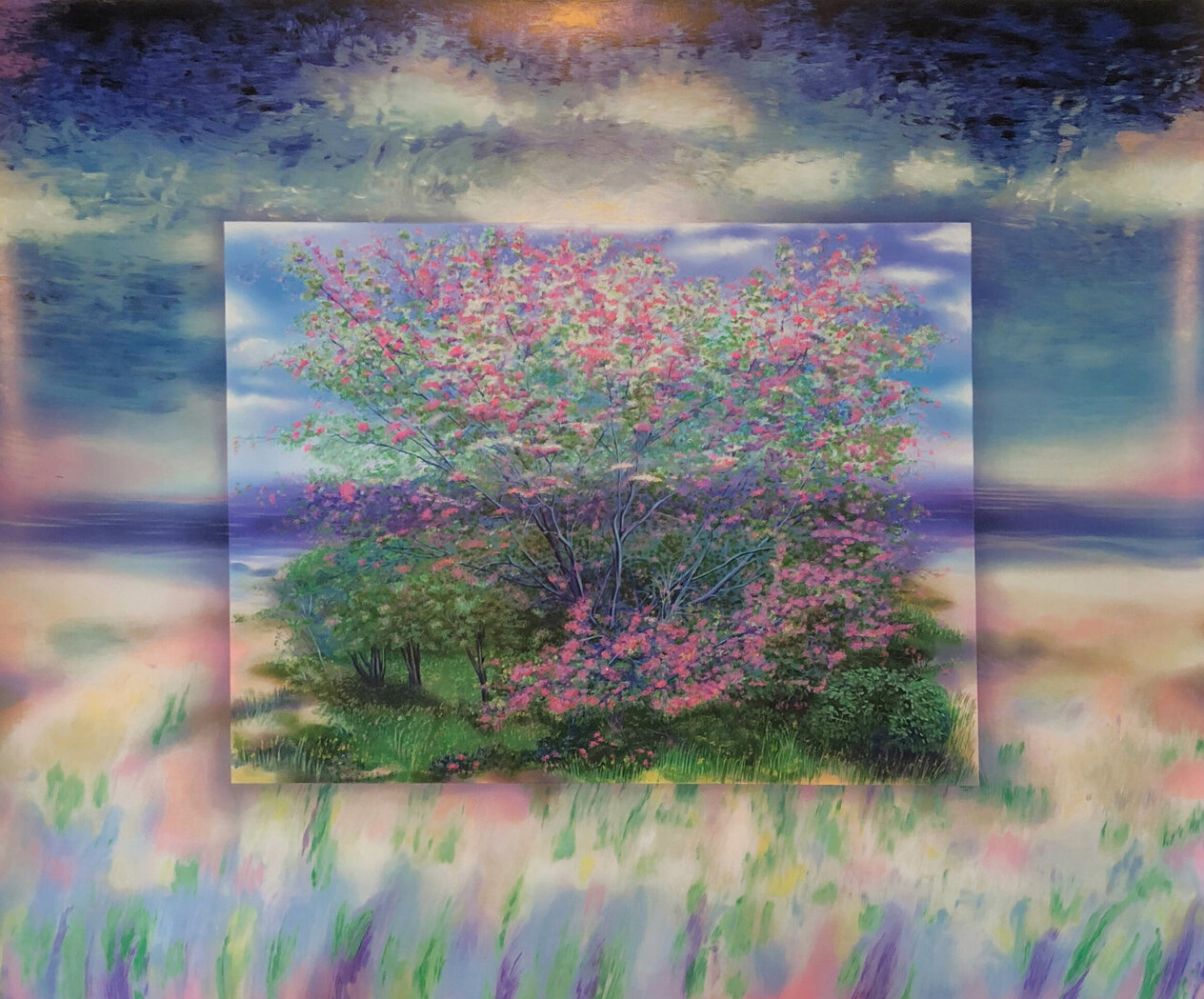 Tree of Life 1988 Framed Limited Edition Lithograph 46x49 by Brett ...