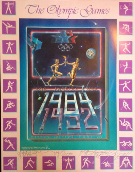 1984 Olympic Games AP by Brett Livingstone Strong - For Sale on Art ...
