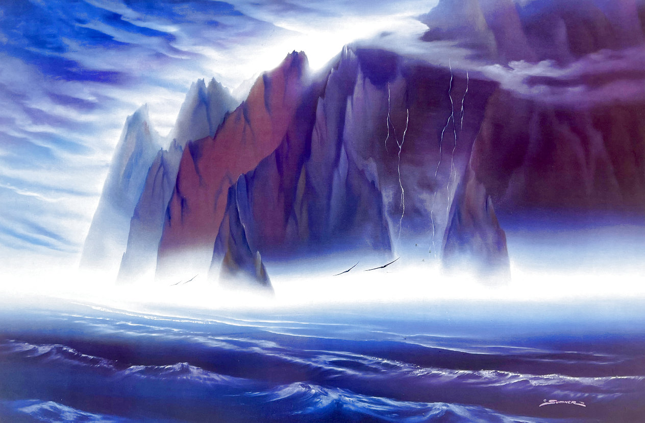 Kauai Mist 1990 Limited Edition Serigraph by George Sumner - For Sale ...