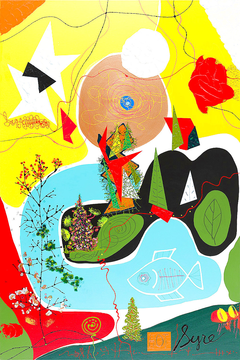 Climate Change 101 2021 Acrylic on Canvas 72x48 by David Syre - For ...