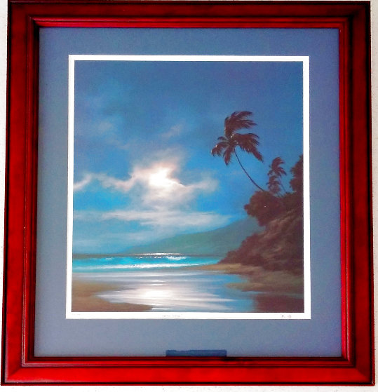 Reflection of a Tropical Moon AP 1989 by Roy Tabora