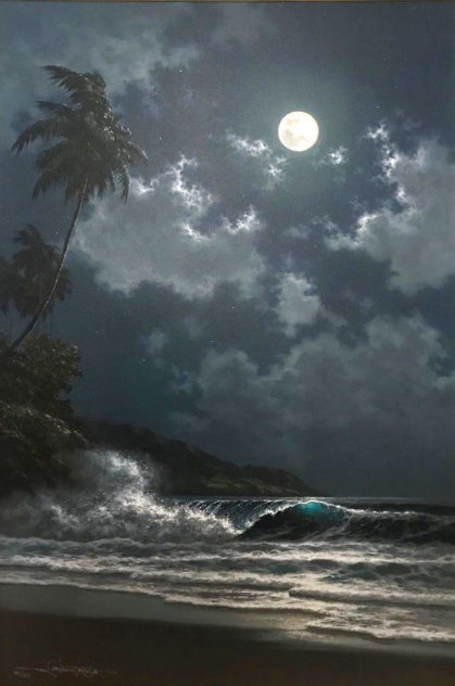Reflection of a Tropical Moon AP 1989 by Roy Tabora - For Sale on Art ...