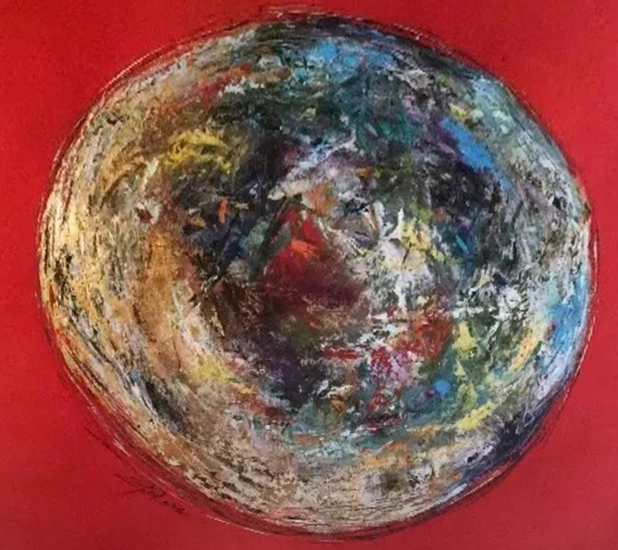 Air And Space Bicentennial Lunar Seed Poster HS 1983 30x22 HS by ...