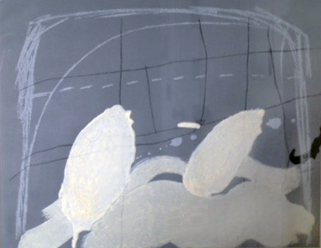 Forma Blanca 1988 by Antoni Tapies
