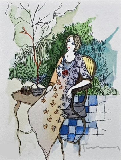 Springtime Bliss 2001 Limited Edition Serigraph by Itzchak Tarkay - For ...